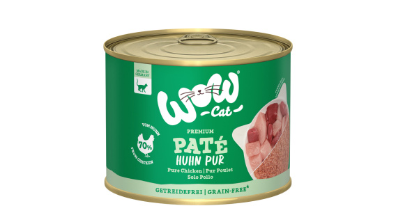 WOW CAT Huhn Pur - kurczak dla dorosłych kotów (200g) > WOW CAT